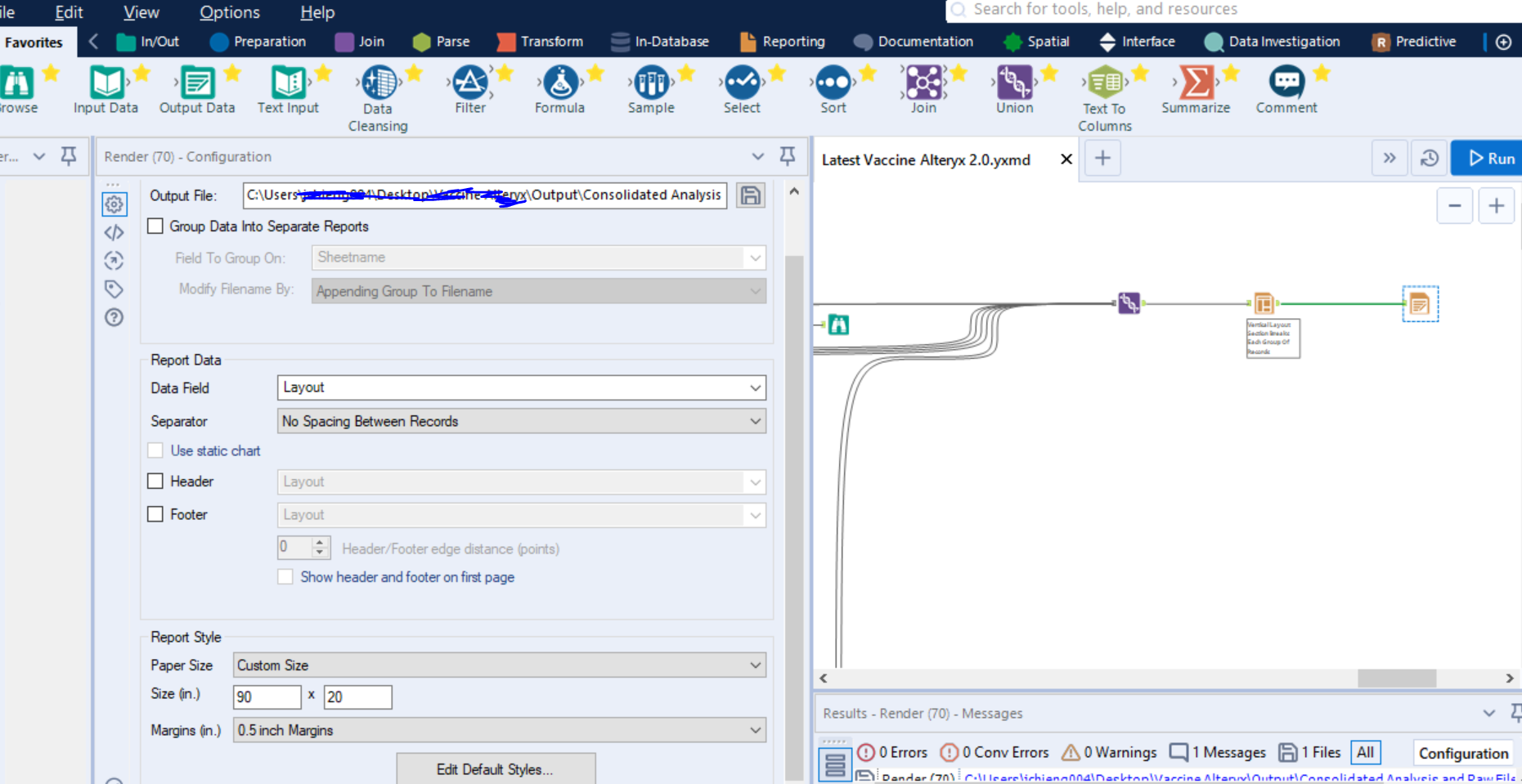 Different Size of header column - Alteryx Community