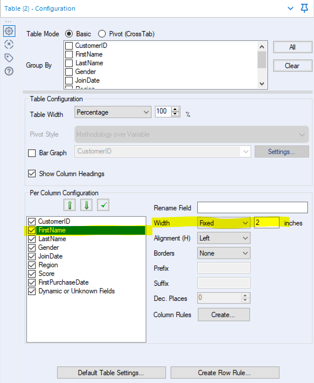 Different Size Of Header Column Alteryx Community 