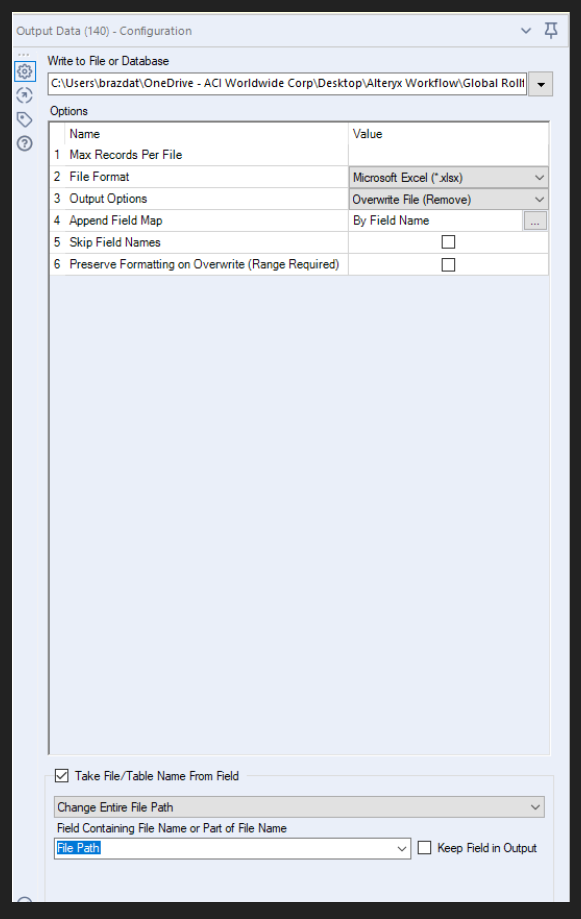 Solved: Entering a file path in the formula tool - Alteryx Community