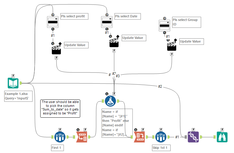 Let user map columns via app - Alteryx Community