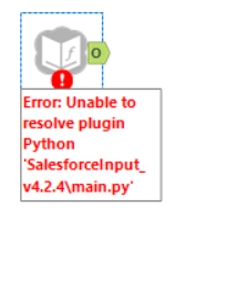 Solved: Salesforce Input Error: Unable to resolve plugin P... - Alteryx ...