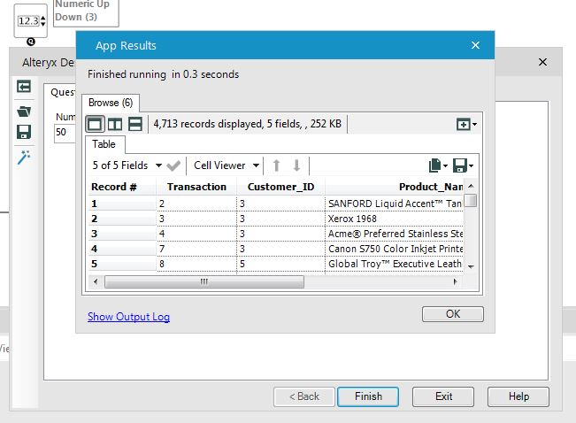 Solved: Interface - "Numeric Up Down" icon - Action icon -... - Alteryx ...