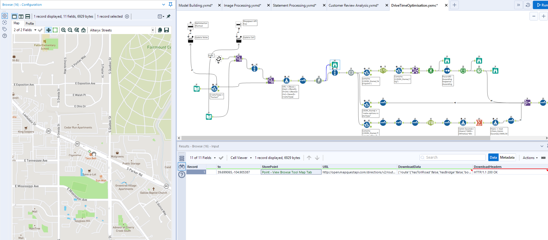 Using the MapQuest APIs to Build Route Optimisatio... - Alteryx Community