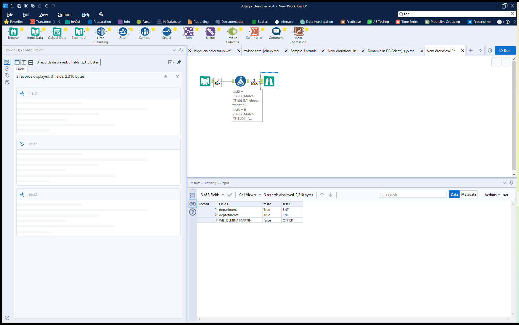Solved: Regex_match for identifying multiple keywords in 2... - Alteryx Community