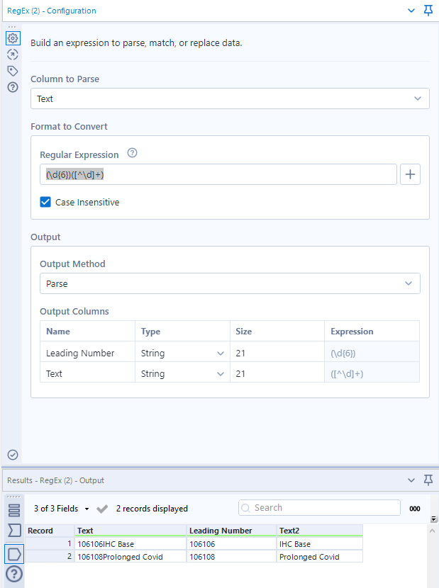 Solved: Utilizing RegEx - Alteryx Community