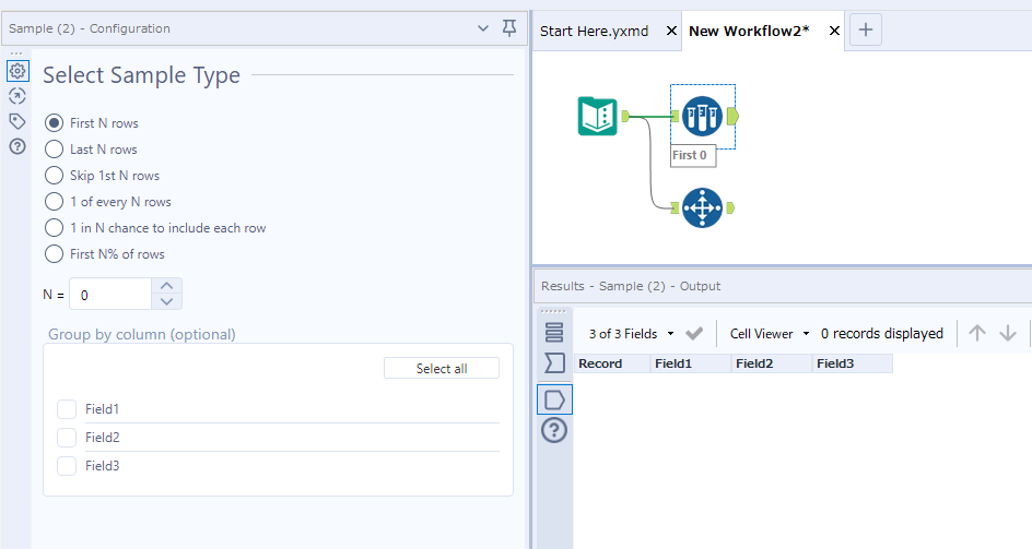 Solved How To Get Only Column Header While Processing The Alteryx Community