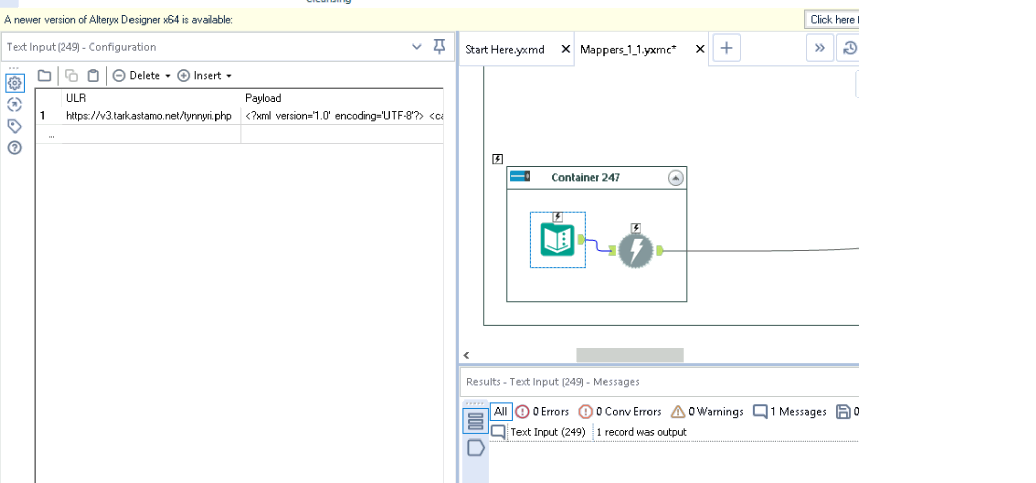 Solved: Download tool, content-type and payload unexpected... - Alteryx ...