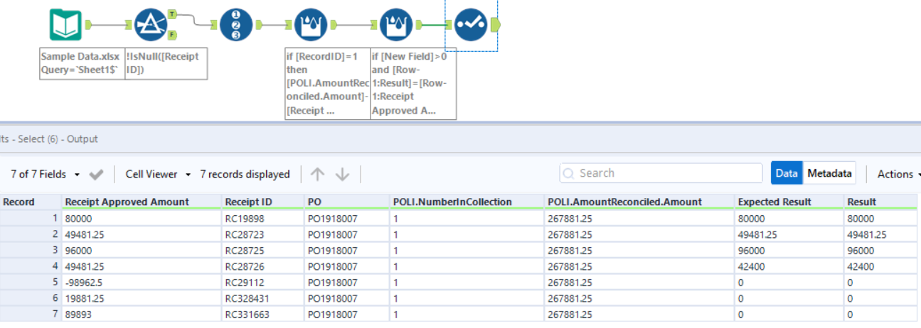 Solved: Sum Previous Rows - Alteryx Community