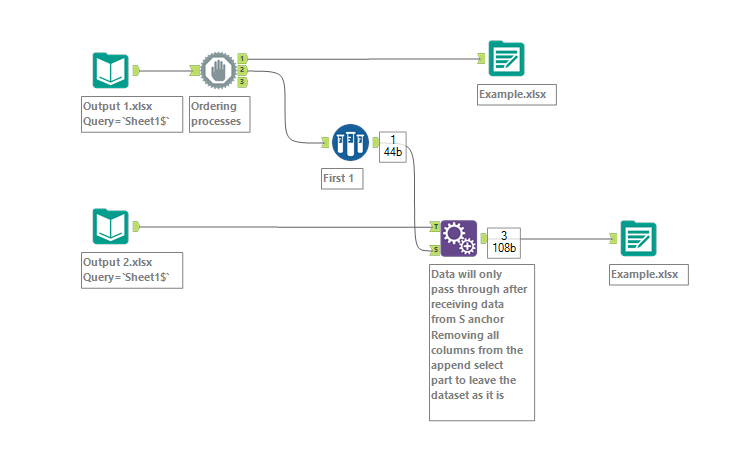 Combining Multiple Output files into one output wi... - Alteryx Community