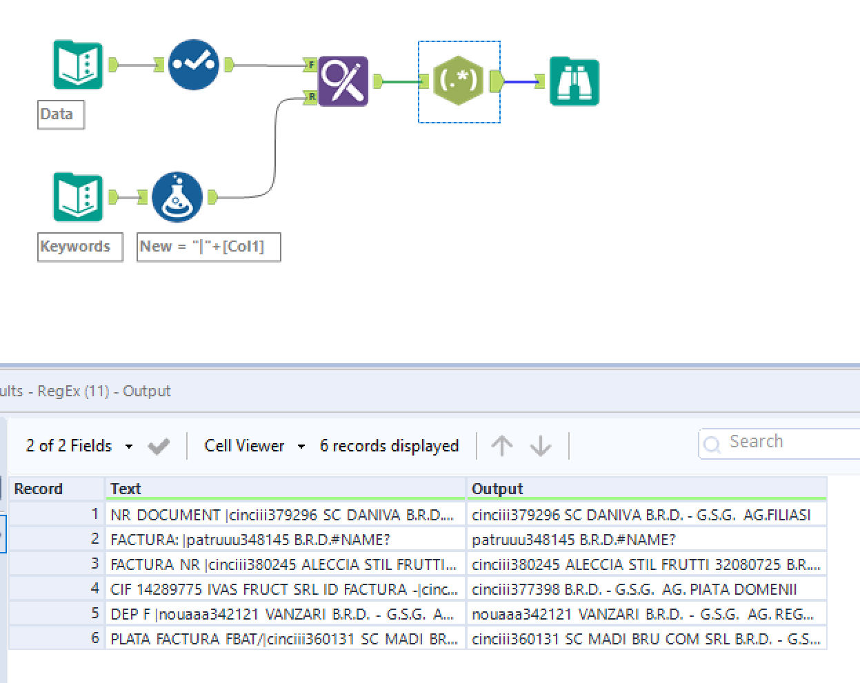 Solved: Take everything after, including the key - Alteryx Community