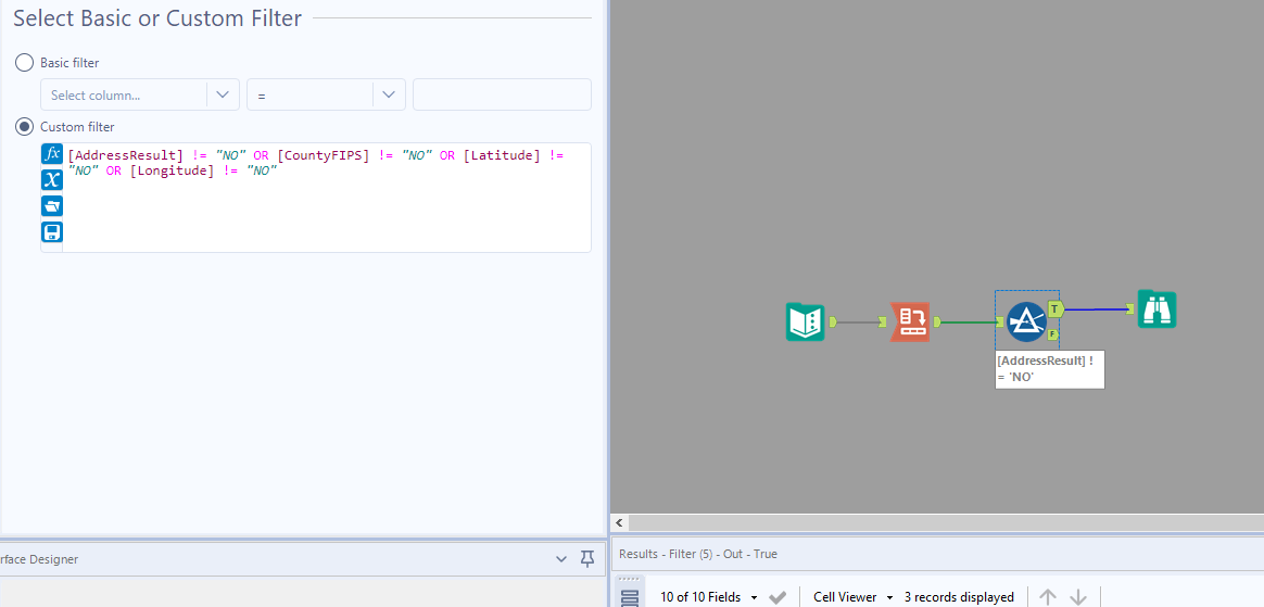 Using List Box to Update a Filter Tool - Alteryx Community