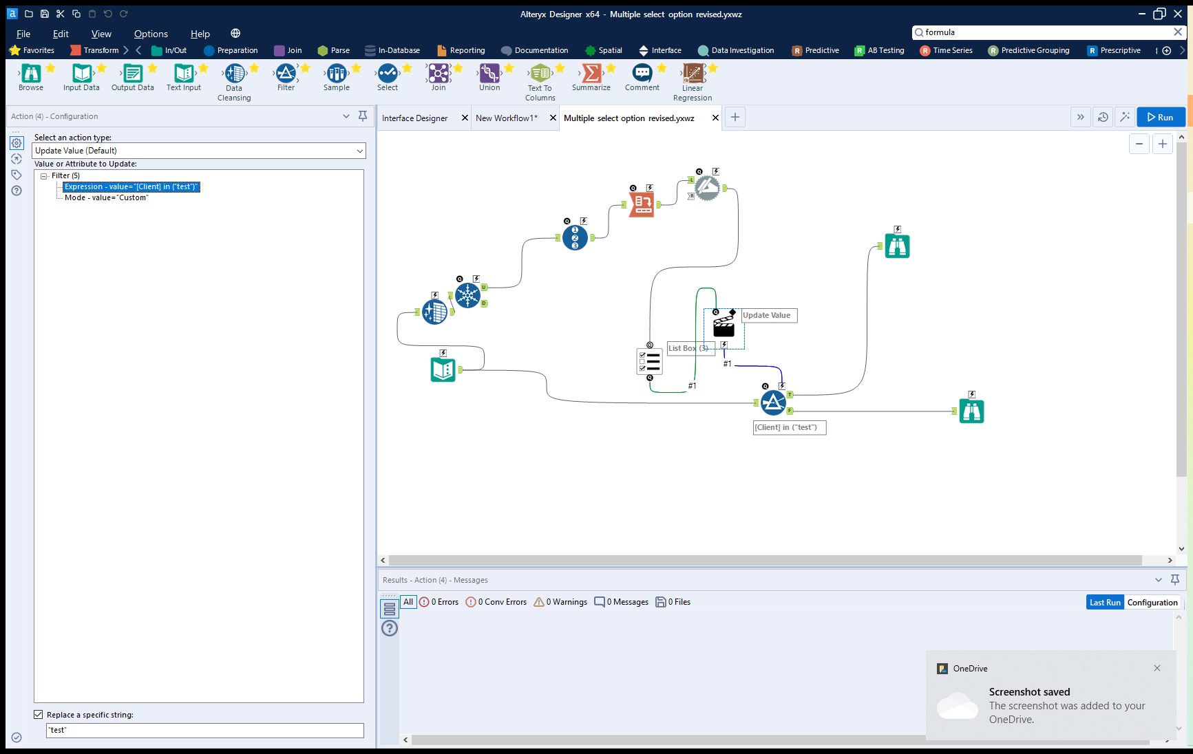 Solved Populating Entire List To Multiple Select Names Alteryx Community