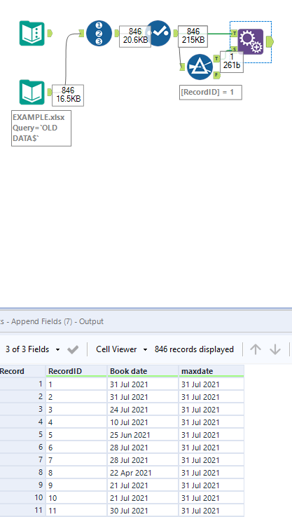 Solved: FIRST ROW VALUE TO PASTE TO ENTIRE COLUMN - Alteryx Community
