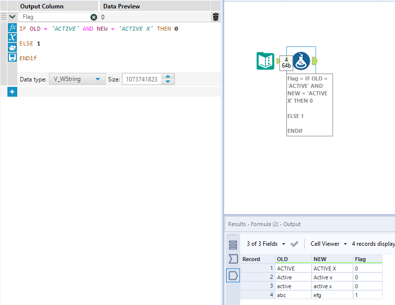 Solved: Case sensitivity when using IF-THEN-ELSEIF within ... - Alteryx ...