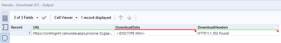 Alteryx API call, 302 Found - Alteryx Community
