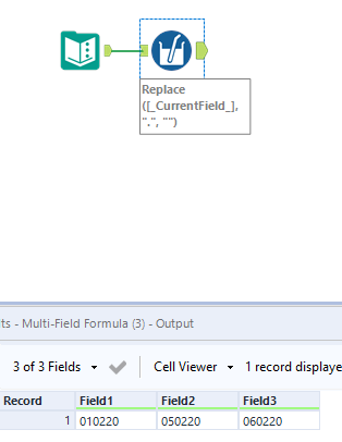 Solved: String to date using Multi Field Formula - Alteryx Community