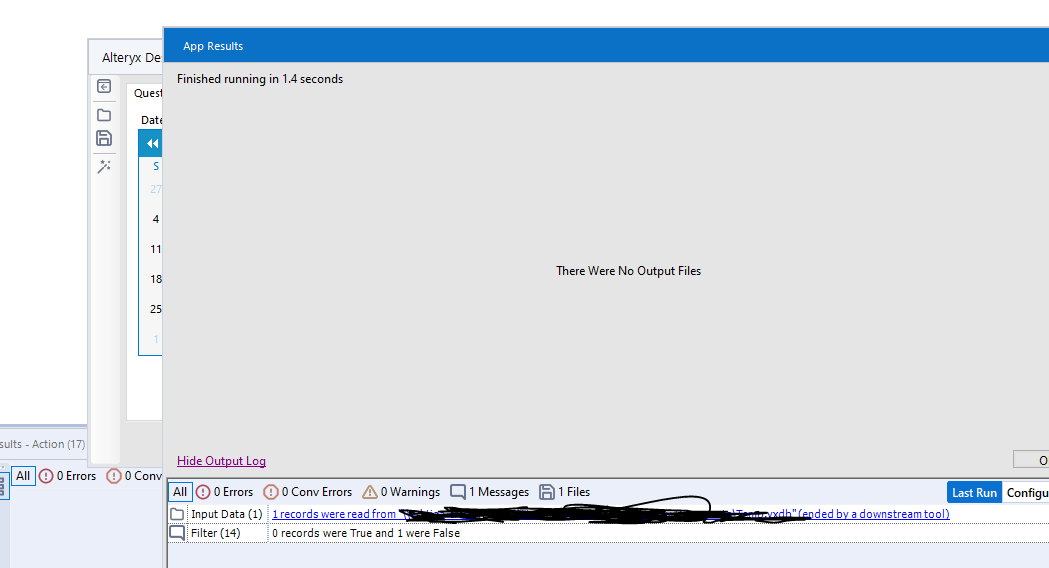 Date selection using date interface - Alteryx Community