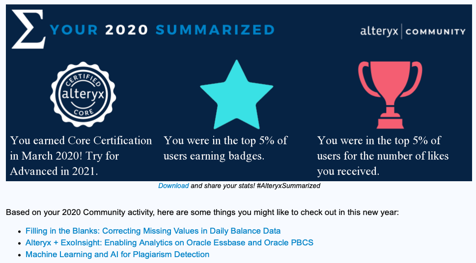 Building a Recommendation Engine with Alteryx + Py... - Alteryx Community