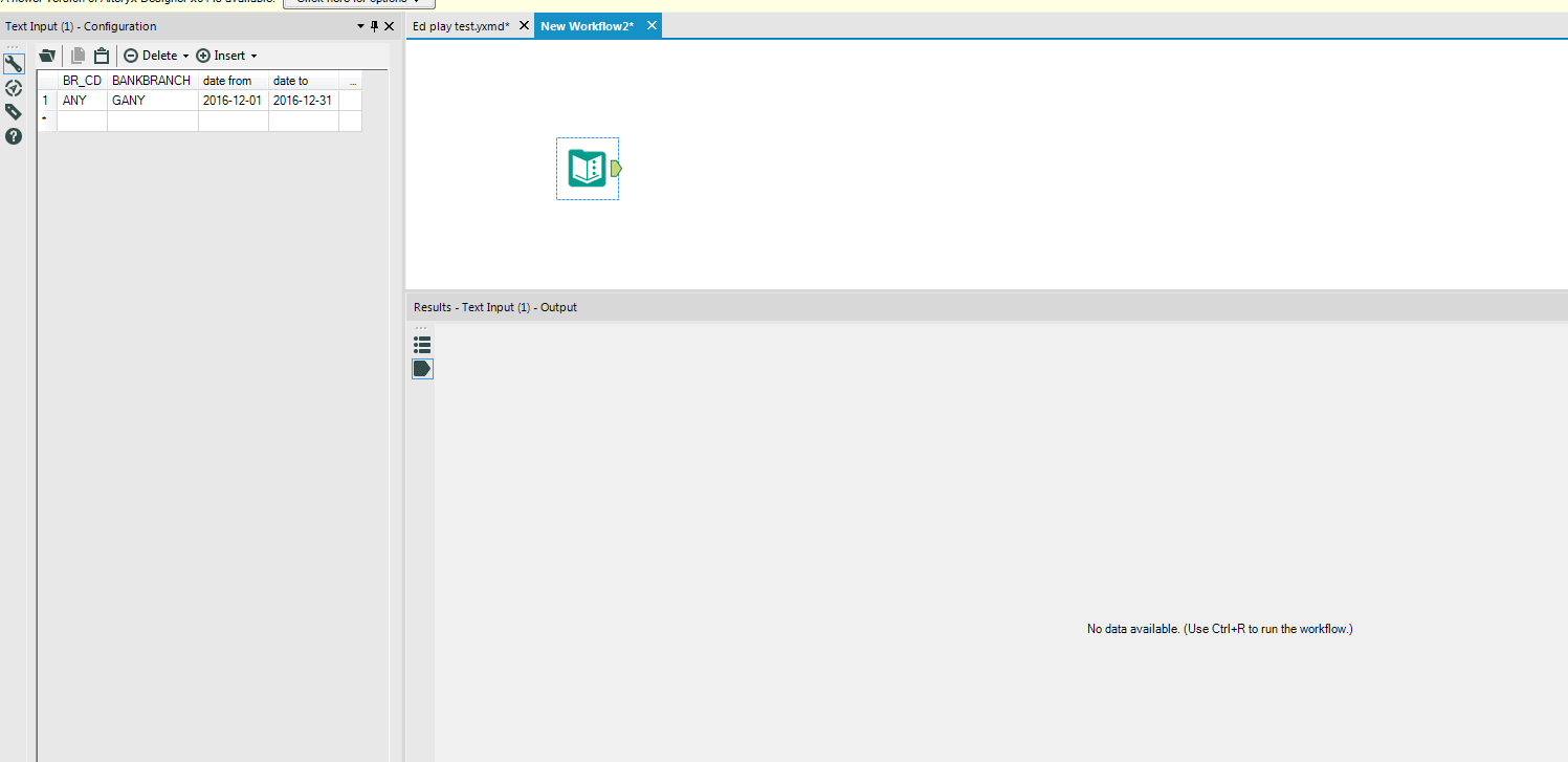 results window not displaying data anymore - Alteryx Community