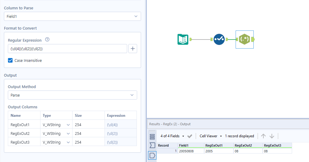 Solved: Tokenize in Regex tool. - Alteryx Community
