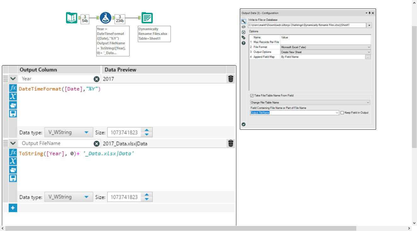 Solved: Splitting Records dynamically, based on a column v... - Alteryx Community