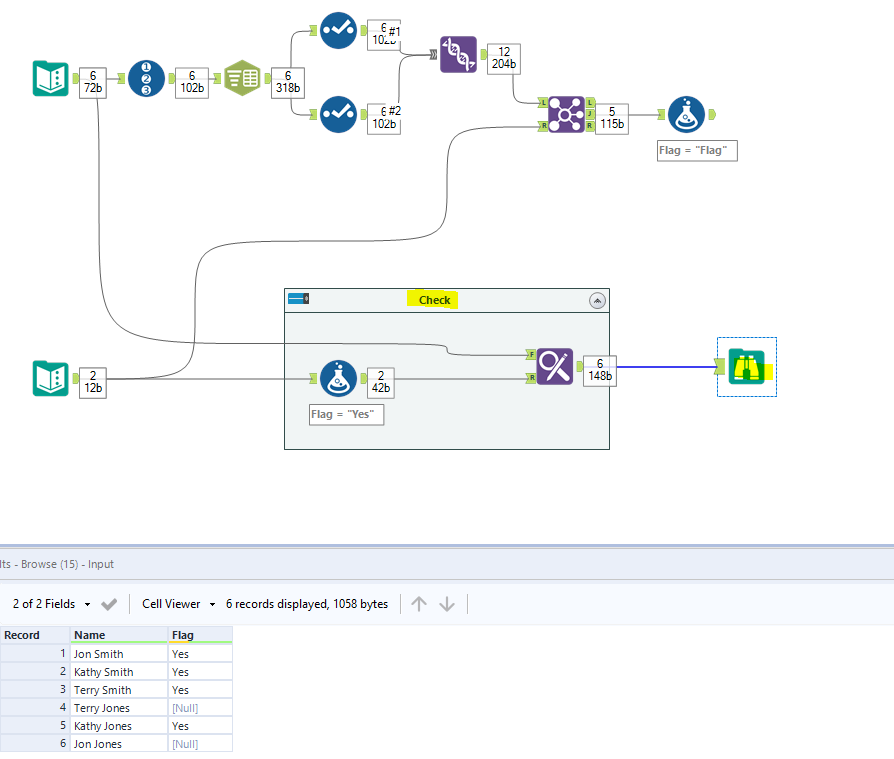 Solved: How to identify if a field contains a word from an... - Alteryx ...