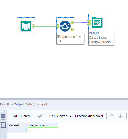 How to pass parameters between workflows - Alteryx Community