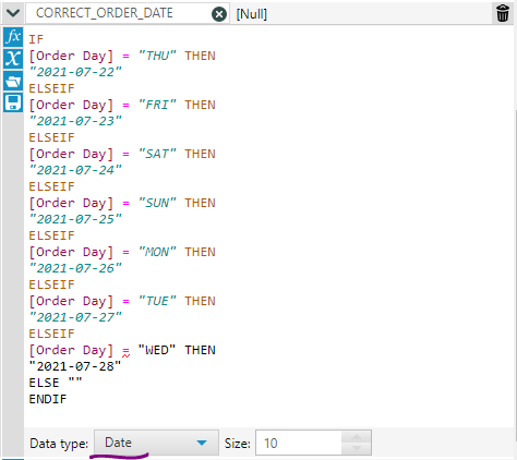 Solved: Parse Error on ENDIF - Alteryx Community