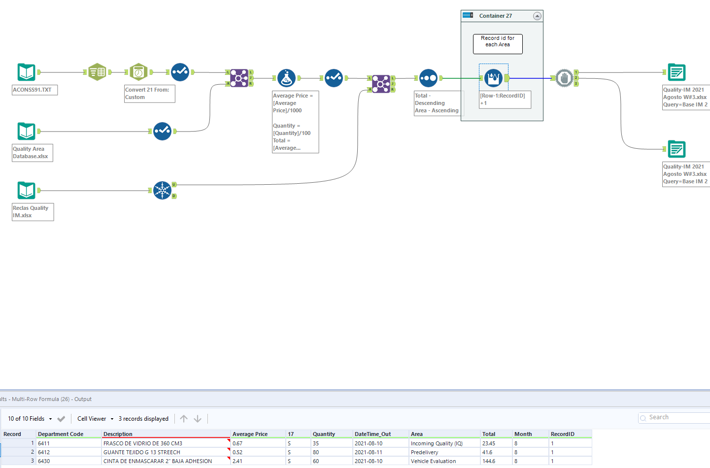 Solved: Record ID for multiple Output Sheets : how to star... - Alteryx ...