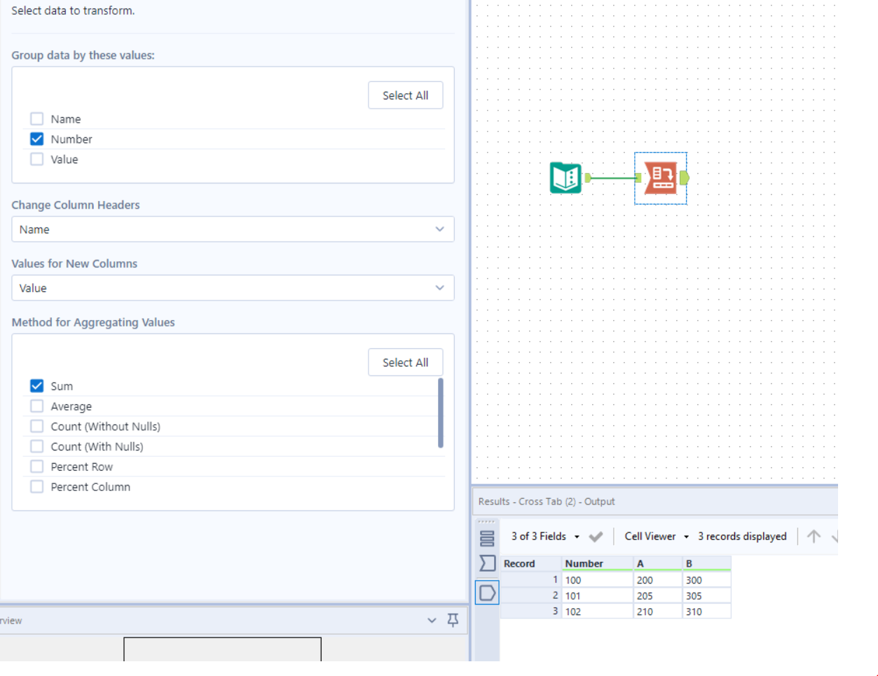 Solved: Transform - Alteryx Community
