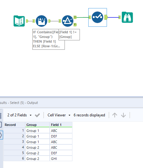 Solved: Move Row value to Column - Alteryx Community