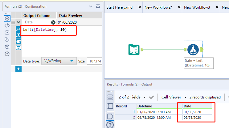 HOW TO SEPARATE THE DATE AND TIME - Alteryx Community