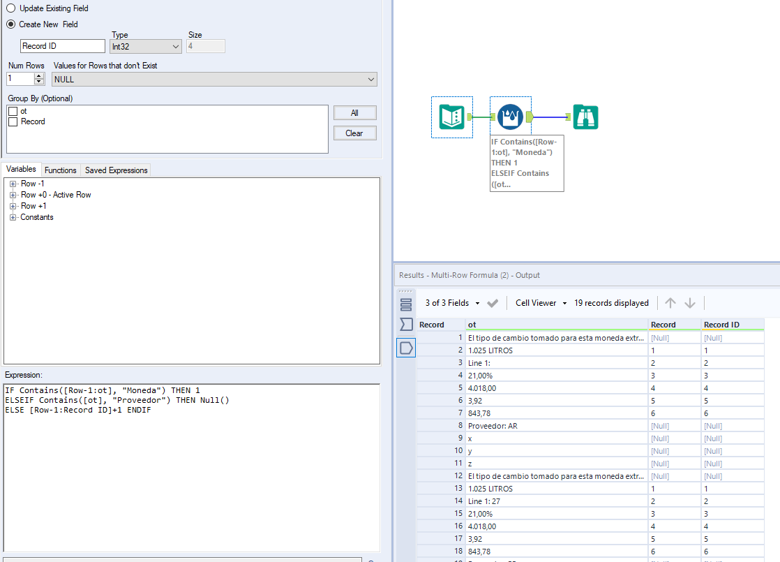 Solved: Count records between two lines - Alteryx Community