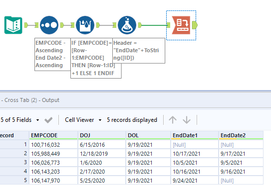 Solved: Divide Column Data into 2 or more columns - Alteryx Community