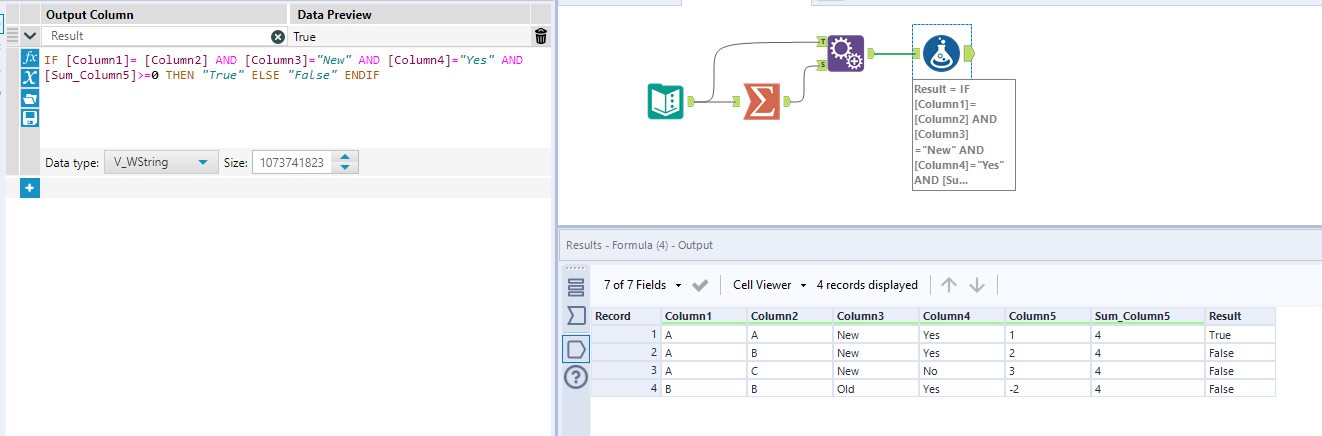 If Sum Then Statement - Alteryx Community