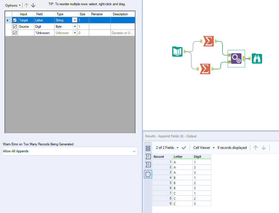 Solved: Repeat Values in one Column basis values in anothe... - Alteryx Community