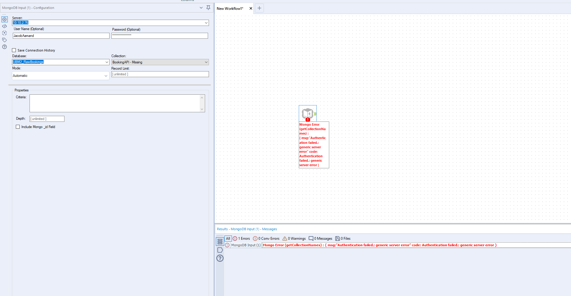 Mongodb - how to connect? - Alteryx Community