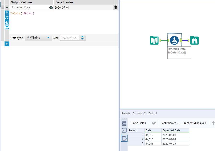 CONVERTING DIGIT TO DATE FORMAT - Alteryx Community