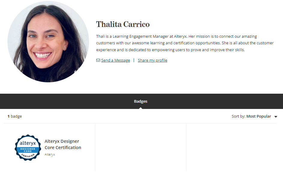 5 Ways to Make Yourself Discoverable on Credly - Alteryx Community
