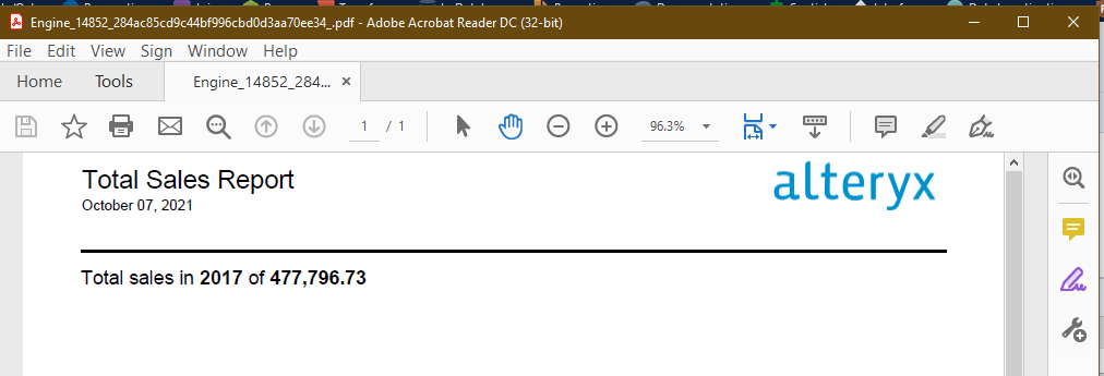 Solved: Display in Interface - Alteryx Community