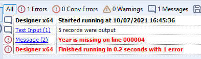 Error Handling - Alteryx Community
