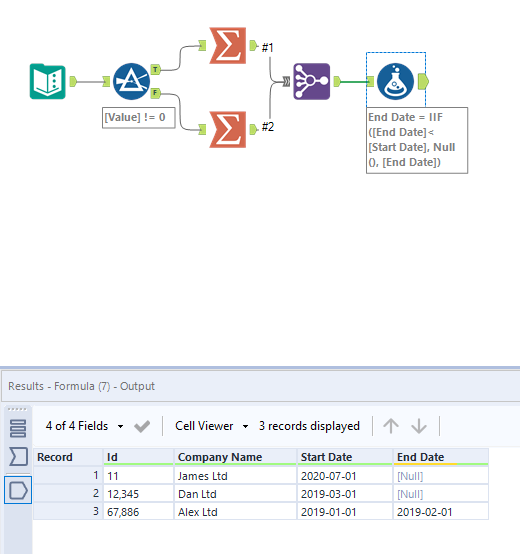 Solved: Finding Start and End date - Alteryx Community