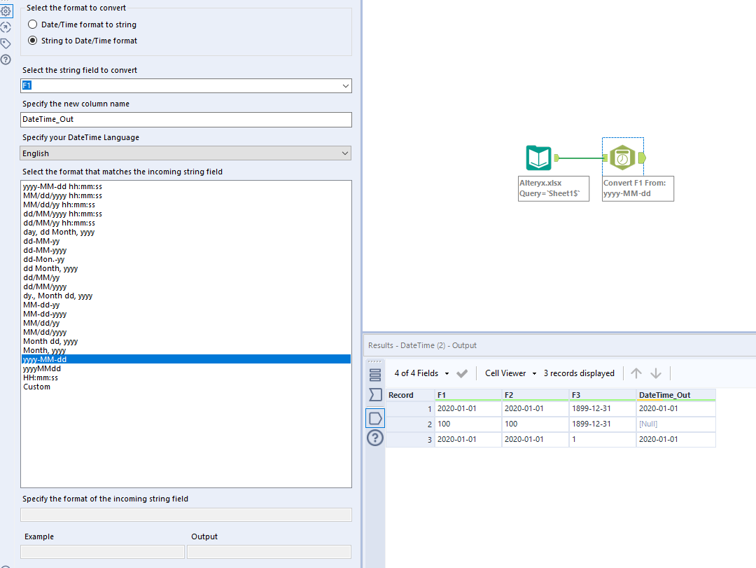 Solved: Compare dates- different formats - Alteryx Community
