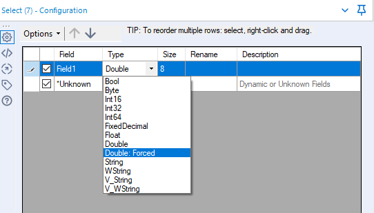 Solved: Specify data type for multiple columns with empty ... - Alteryx Community