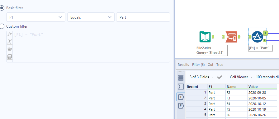 Changing date fields in header row in Alteryx Flow - Alteryx Community