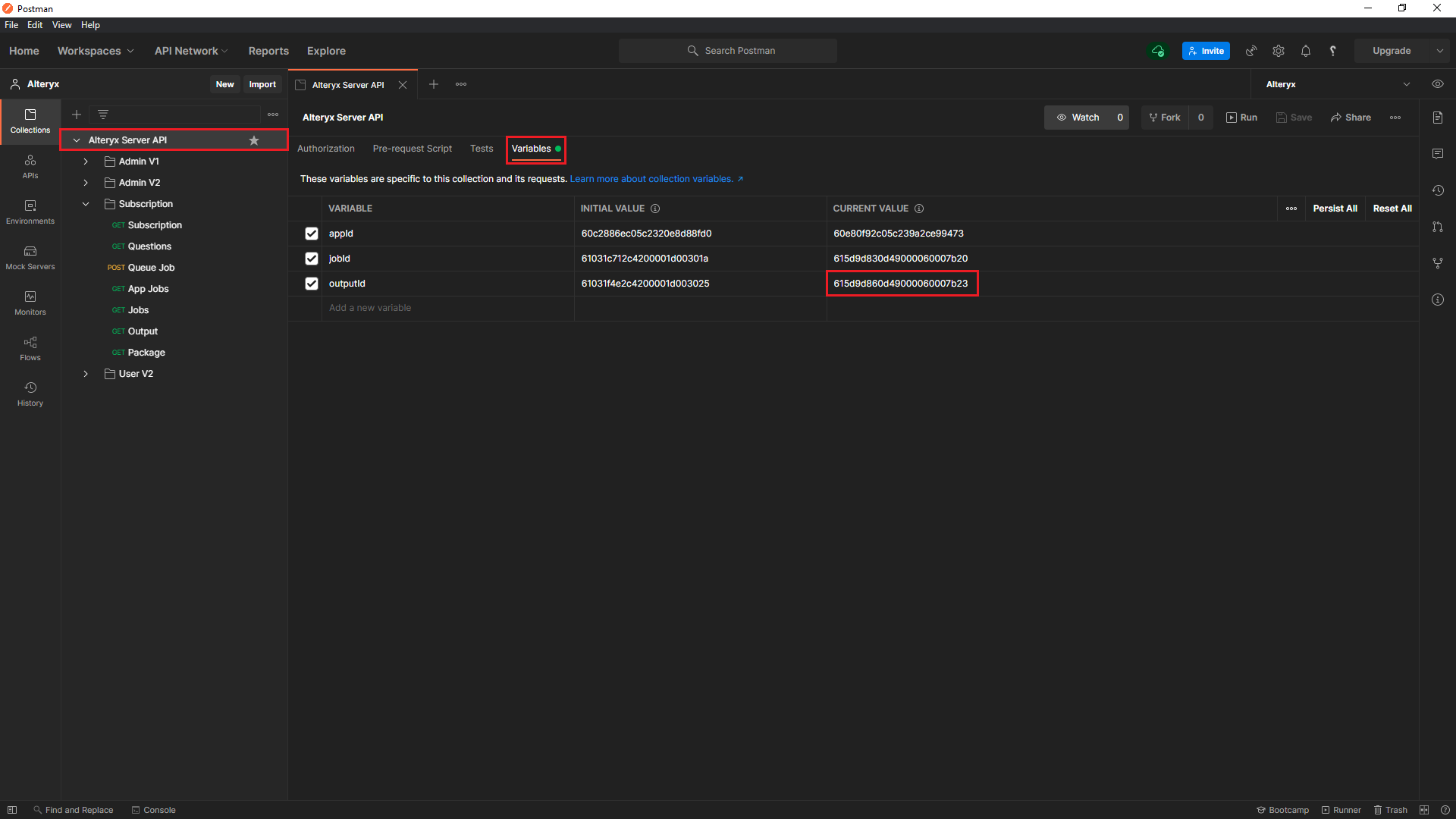 Alteryx Server - Gallery API Postman Collection - Alteryx Community