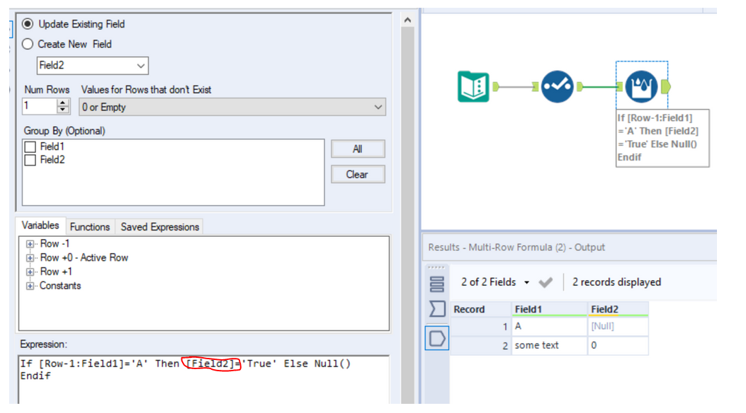 Solved Multi Row Formula Returns 0 Instead Of Requested Alteryx Community
