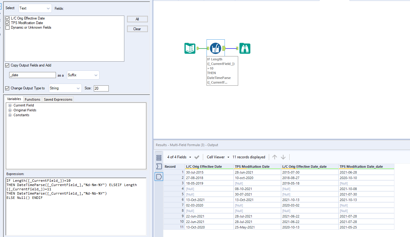 Converting Dates with Multiple Formats in the same... - Alteryx Community