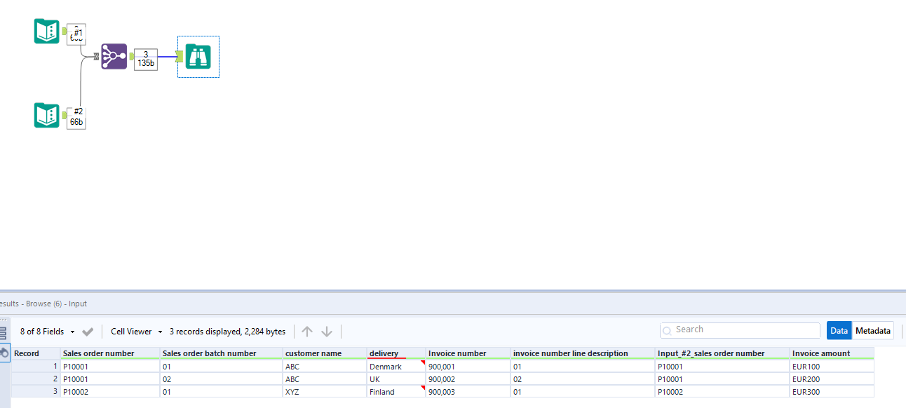 Consolidate data using join - Alteryx Community