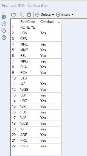 Text Input Tool Filter - Alteryx Community